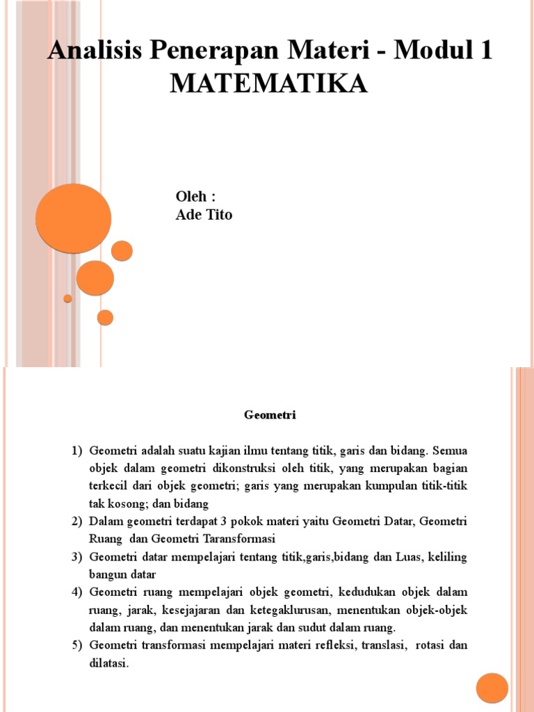 Analisis Materi Modul 1 PPG | PDF
