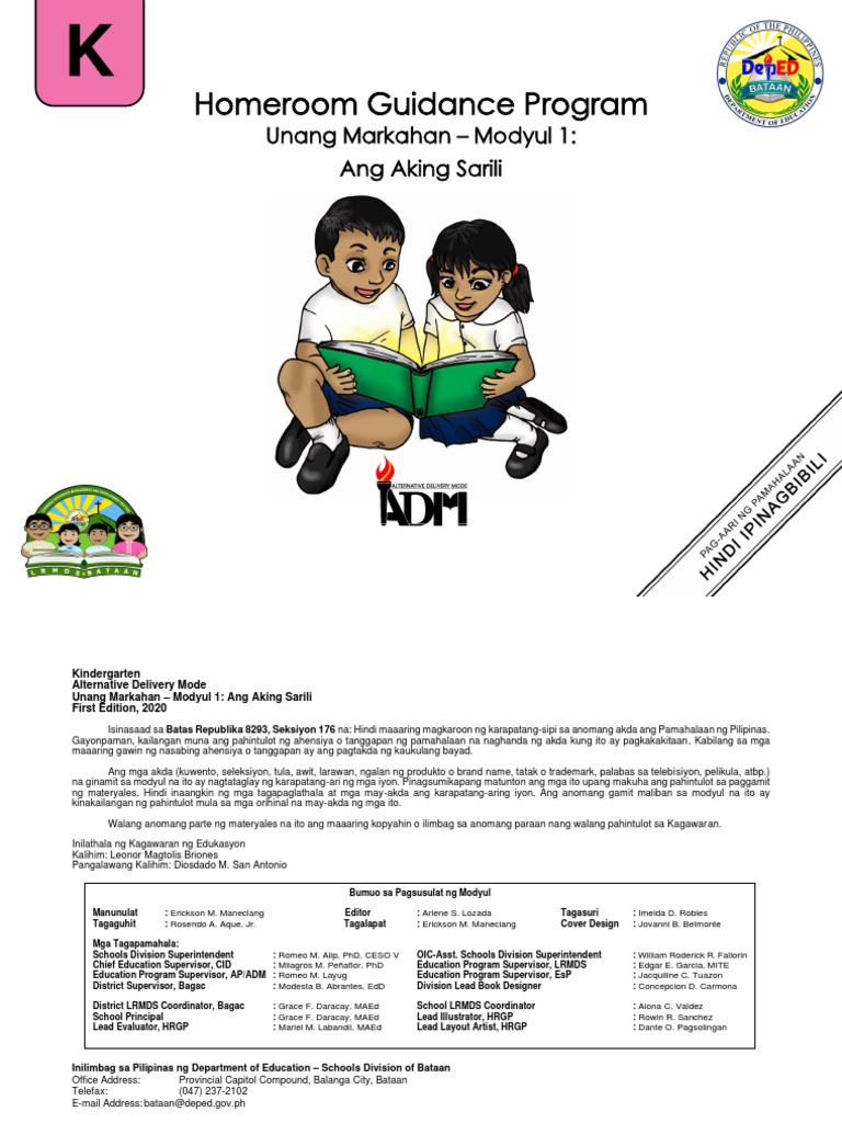 Kinder HGP q1 Mod1 SDOv2 | PDF