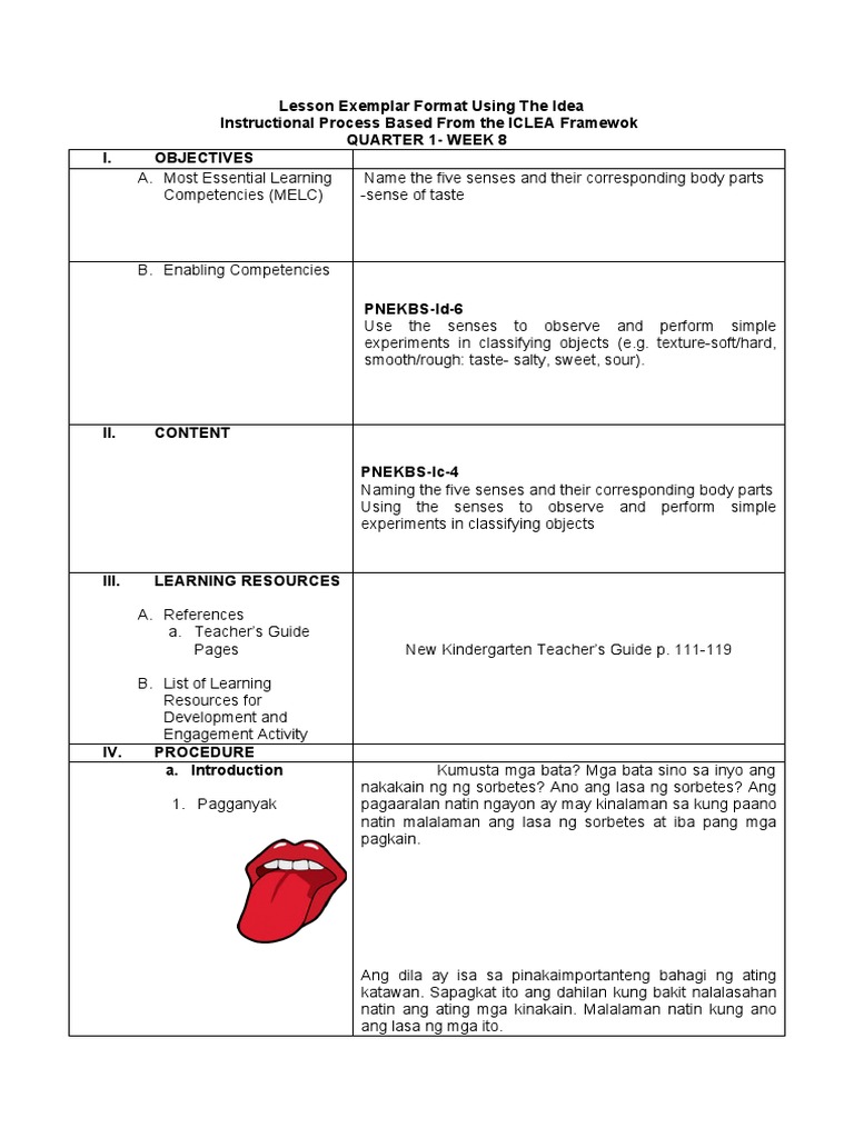 Day 5 - Lesson Exemplar | PDF