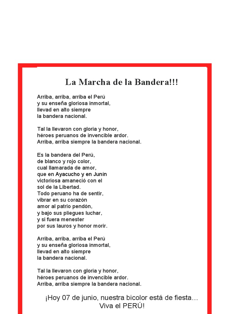 Marcha de La Bandera | PDF