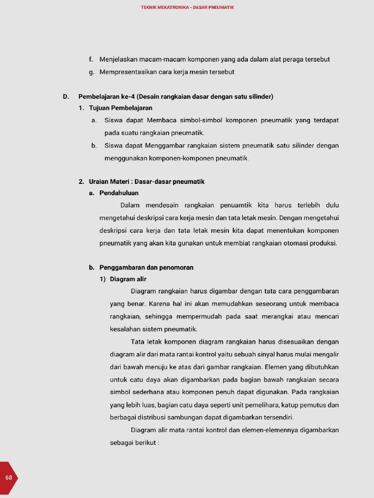 Pert 5 C3.4 Desain Rangk Dasar 1 Silinder | PDF