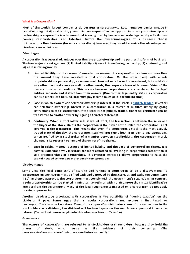 Stockholders' Equity Summary | PDF | Preferred Stock | Stocks