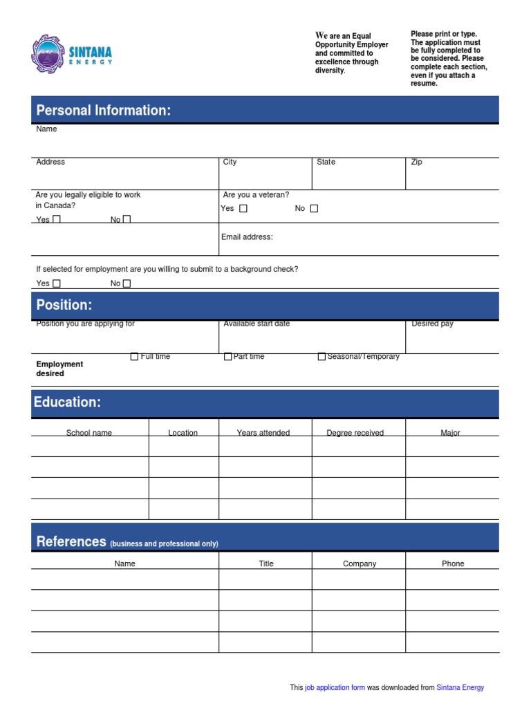Job Interview Form. | PDF | Employment | Job Interview