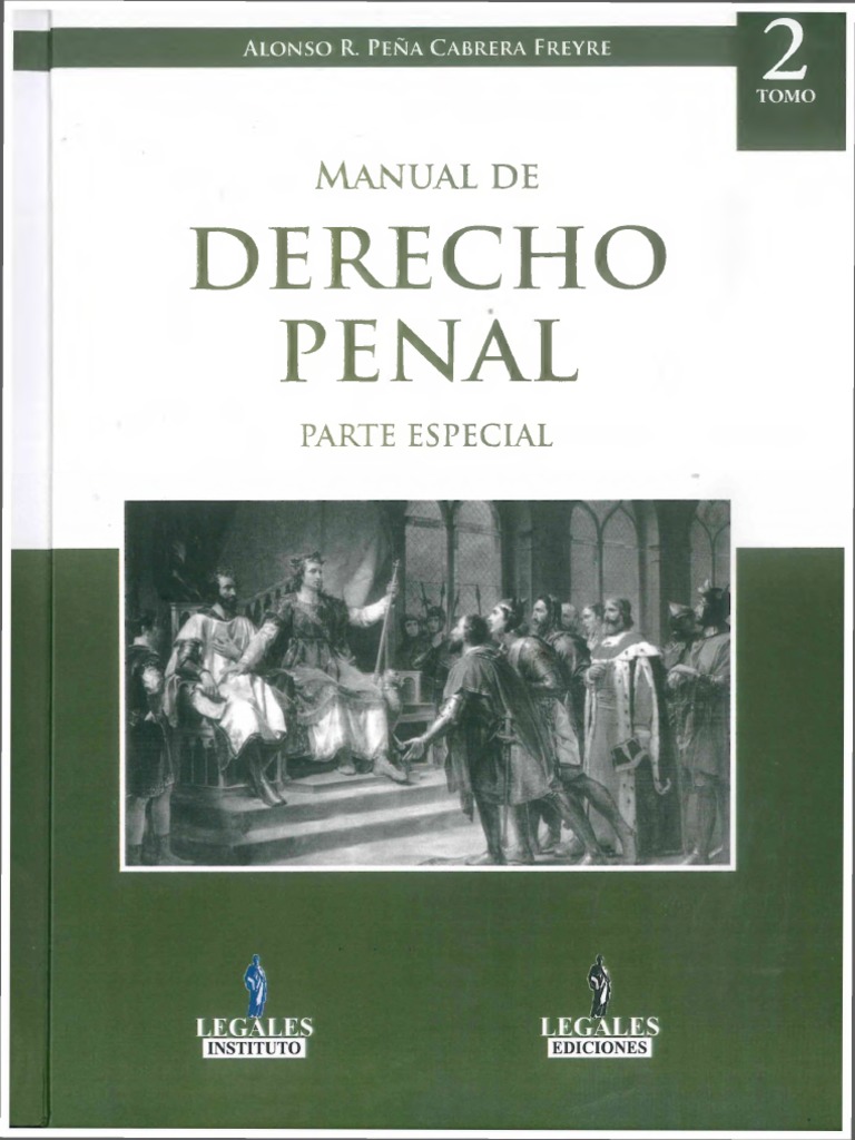 Manual de Derecho Penal Parte Especial-Tomo 2 | PDF | Derecho penal ... Manual de Derecho Penal Parte Especial-Tomo 2 | PDF | Derecho penal ...