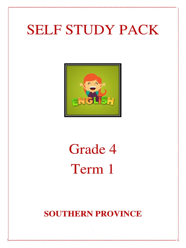 Self Study Pack: Southern Province | PDF | Workweek And Weekend
