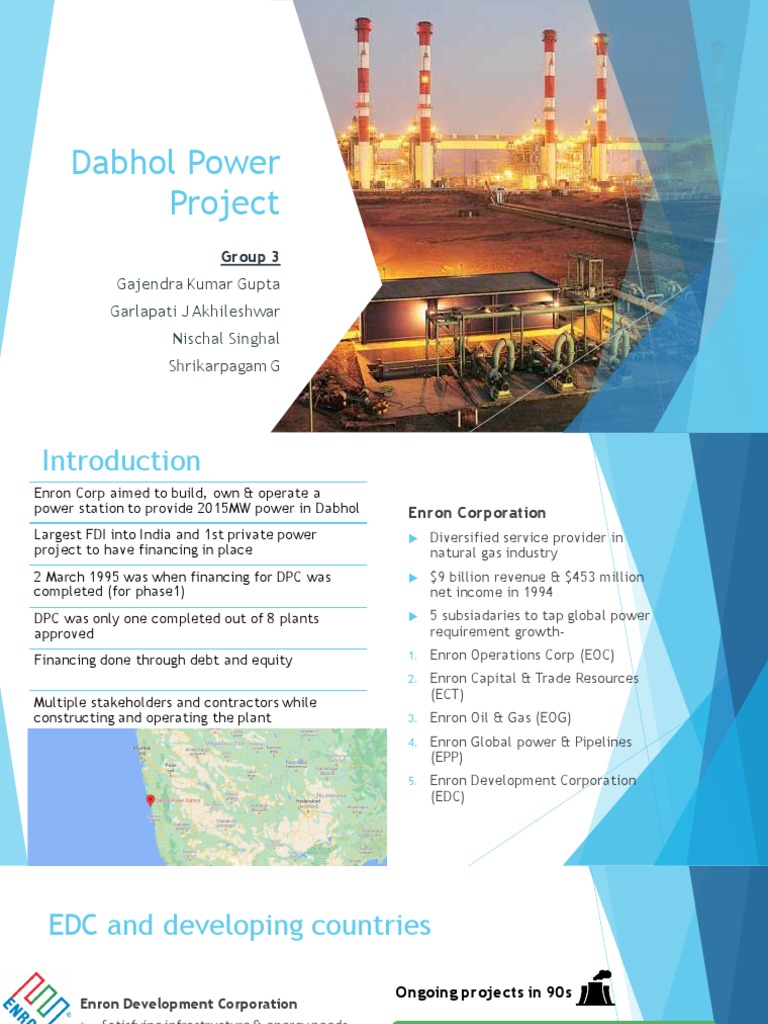 Group3 Dabhol | PDF | Enron | Economies