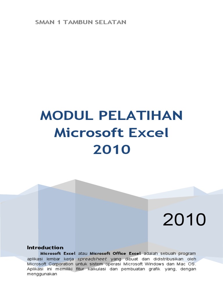 Modul Microsoft Excel | PDF