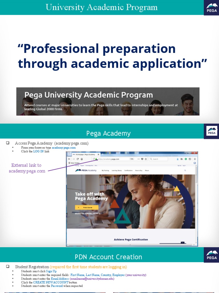 Pega - UAP - Student Registration | PDF