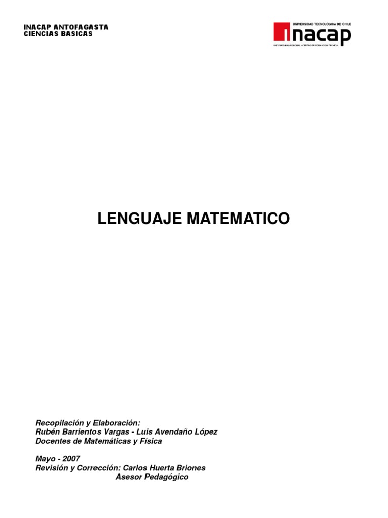 Lenguaje Matem Tico Funciones Trigonometria | PDF | Proposición | Función (Matemáticas)