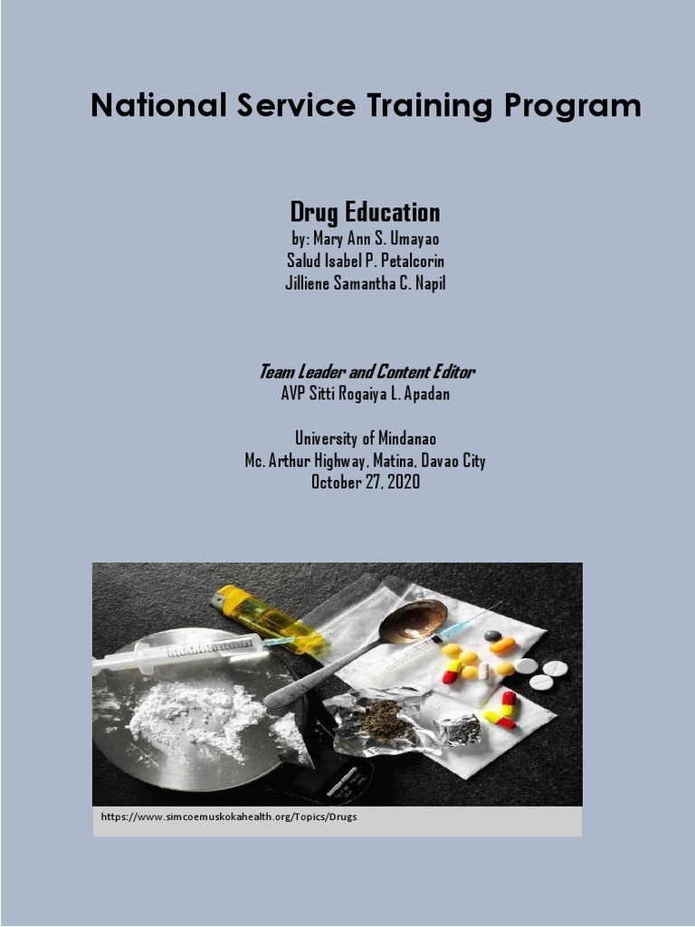 Module 2 Drug Education | PDF | Substance Abuse | Substance Use Disorder