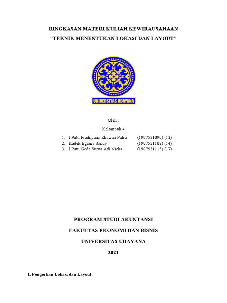 RMK 5 - Kelompok 5 | PDF