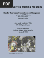 Training Design MDRRMC | PDF | Emergency Management | Disaster Risk ...