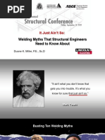 Weld Access Hole (AISC 360 Section J1.6&7) | PDF | Welding | Construction