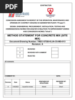 Method Statement Coring | PDF