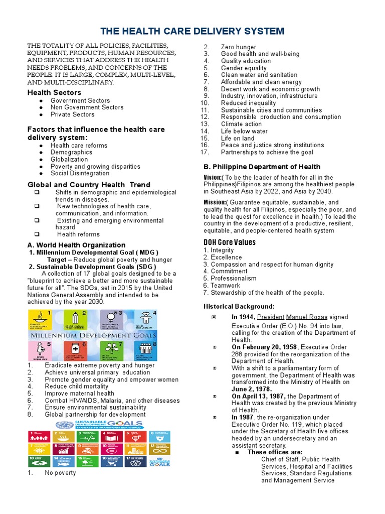 The Health Care Delivery System | PDF | Preventive Healthcare | Health Care