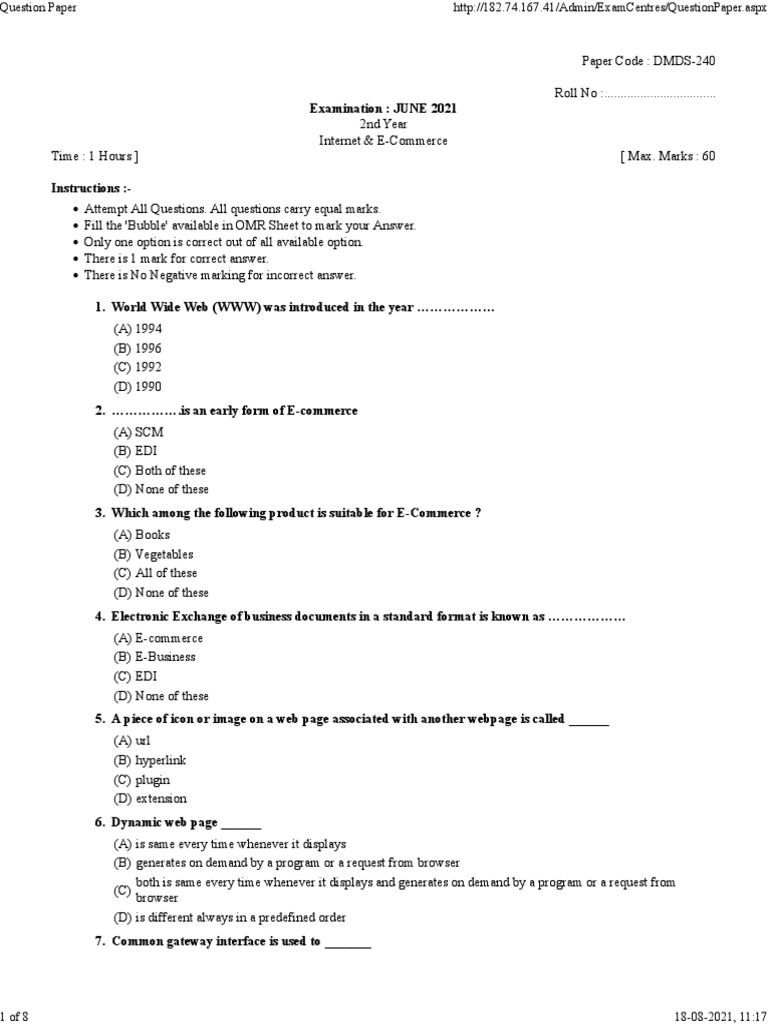 Dds 1 | Download Free PDF | World Wide Web | Internet & Web