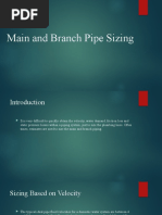 Neb CHW - Pipe Sizing Chart | PDF