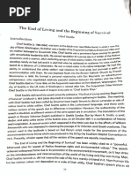 Chief Seattle Letter Note | PDF | History