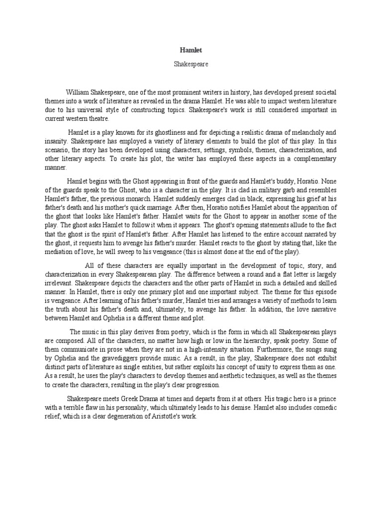 Hamlet | PDF | Hamlet | William Shakespeare