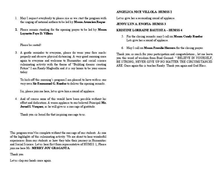 Ceremonial Turnover | PDF