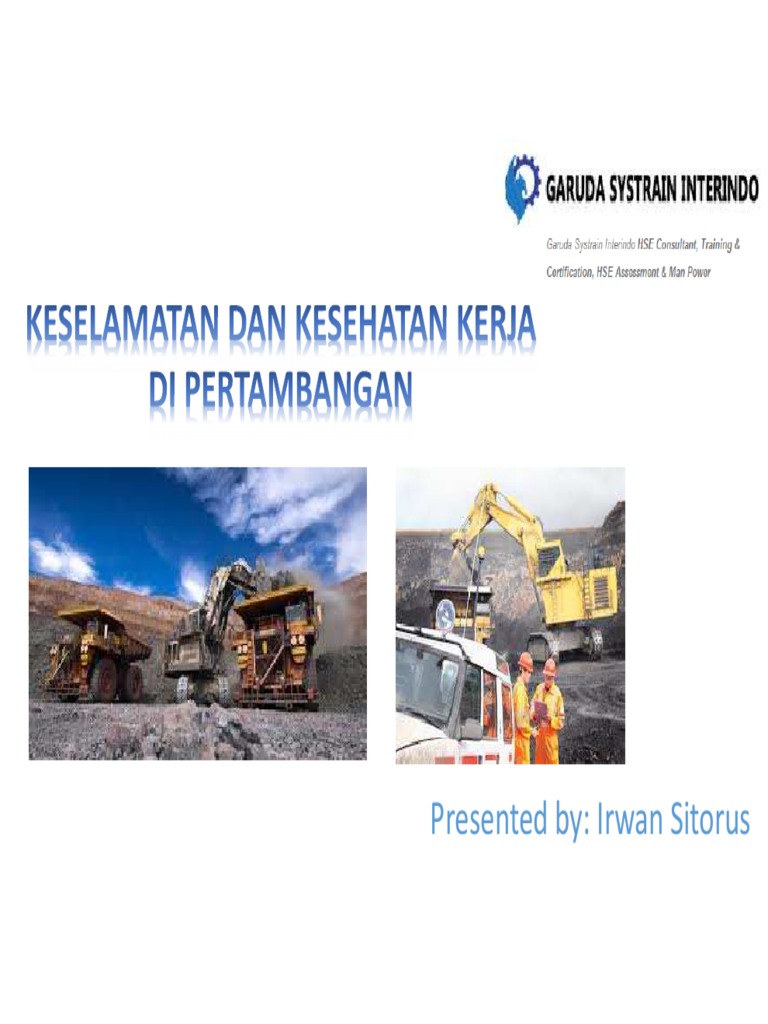 Basic k3 Pertambangan | PDF