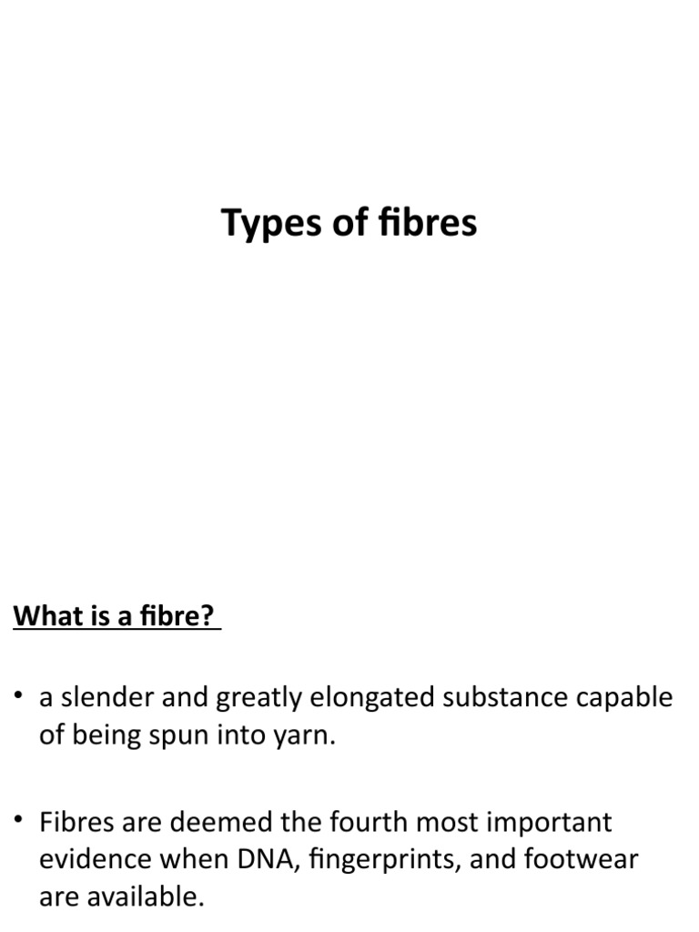 Types of Fibres | PDF | Polymers | Polyester