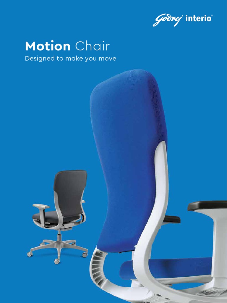 Motion Chair: Designed To Make You Move | PDF | Chair | Flexibility ...
