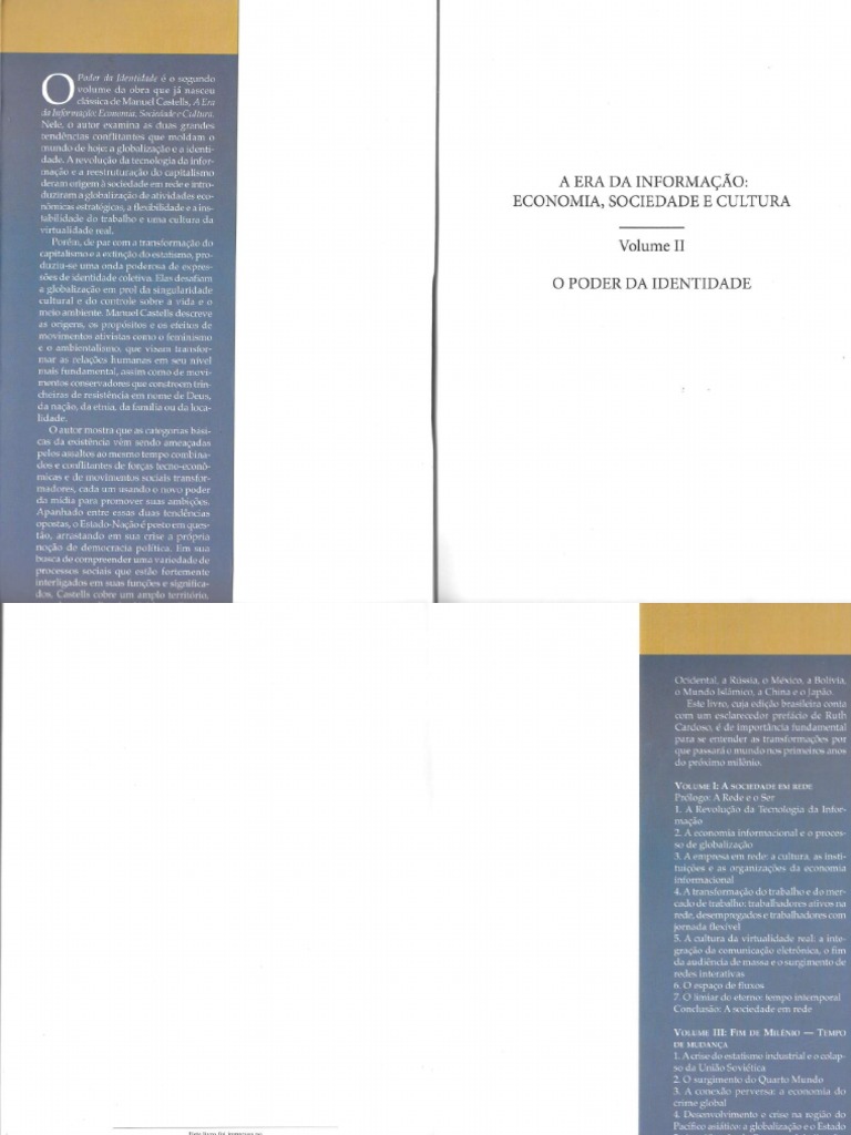Castells O Poder Da Identidade 1 | PDF