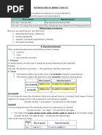 Narration Rules | PDF | Perfect (Grammar) | Grammatical Tense
