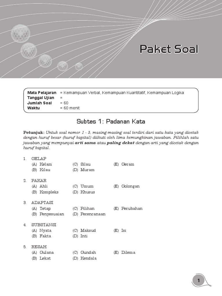 Soal 12 | PDF