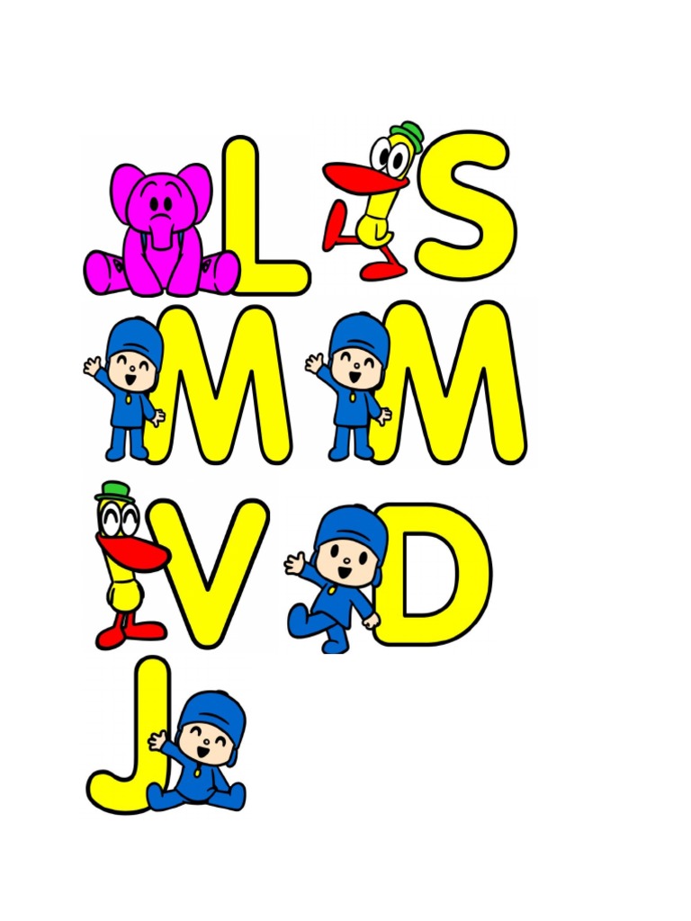 Pocoyo Letras | PDF