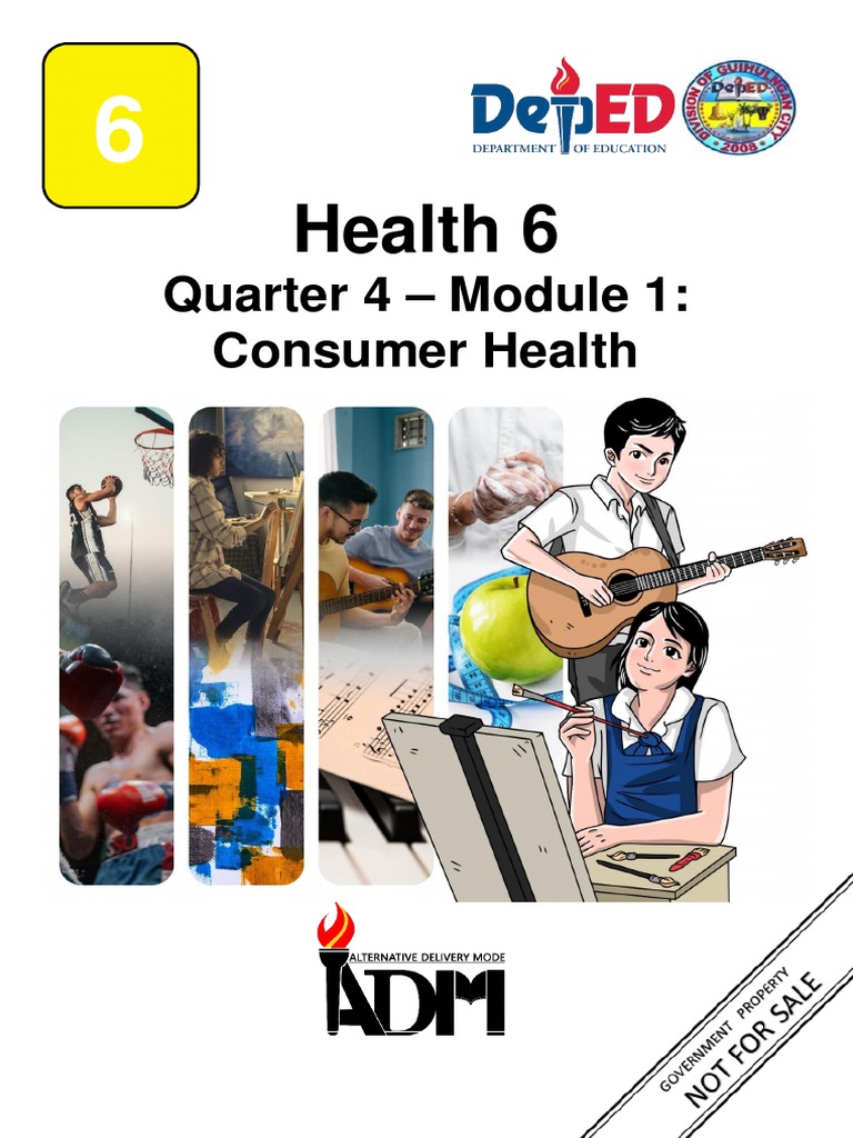 Grade 6 Health Q4 Module 1 | PDF | Health Care | Health Professional