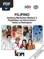Lesson Exemplar in Filipino 6 (Panlapi) | PDF