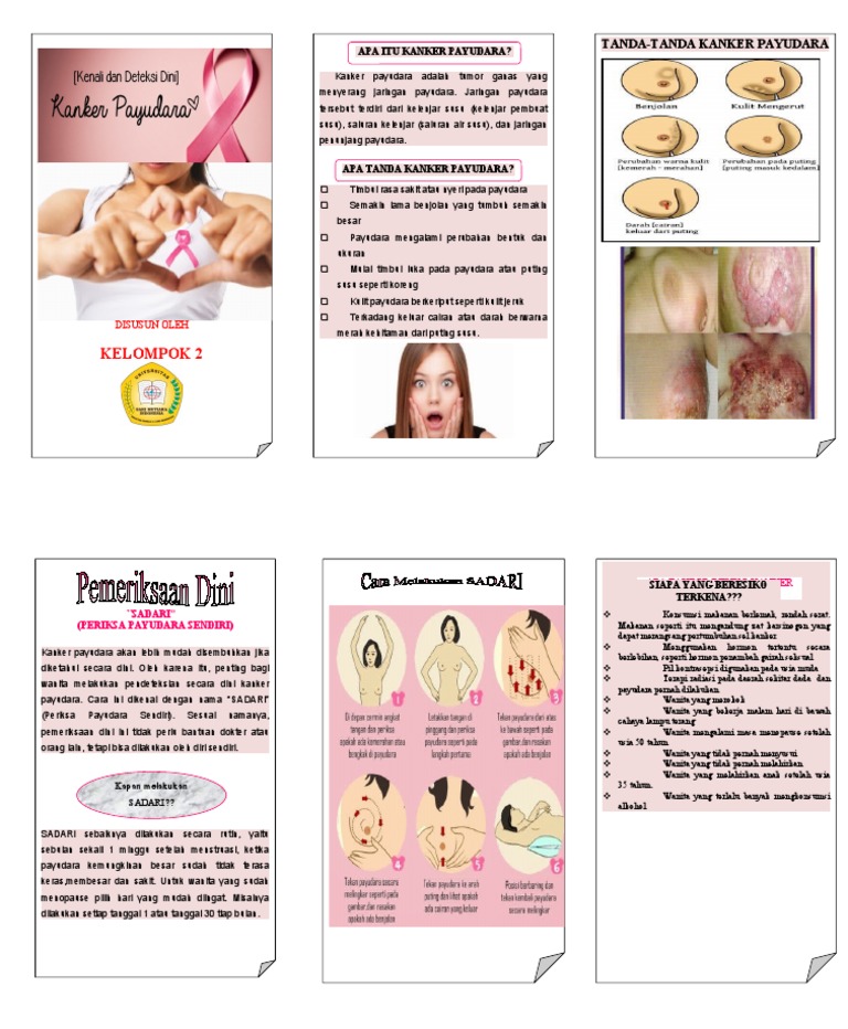 Leaflet Kanker Payudara | PDF