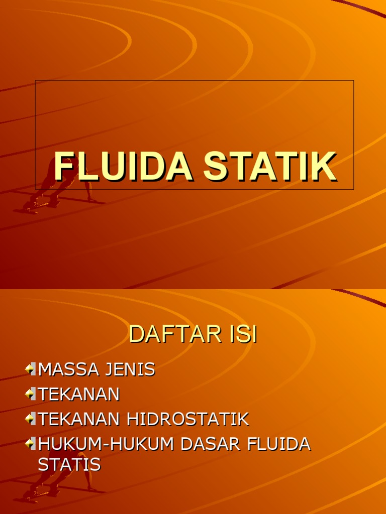 Fluida Statik | PDF