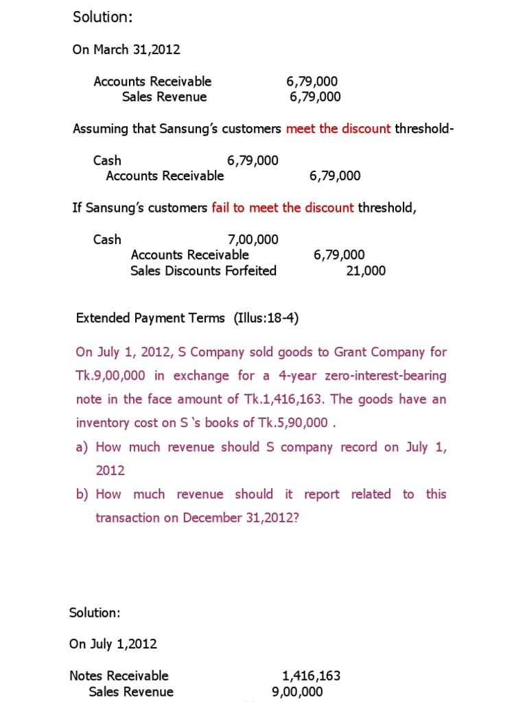 Extended Payment Terms | PDF