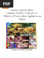 LAS Science 4 MELC 1 Q2 Week1 | PDF | Human Body | Organ (Anatomy)