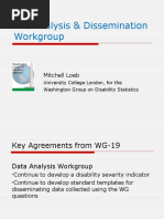 Washington Group Disability Questionnaire | PDF