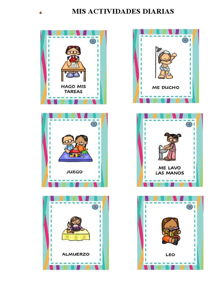 111mis Actividades Diarias | PDF