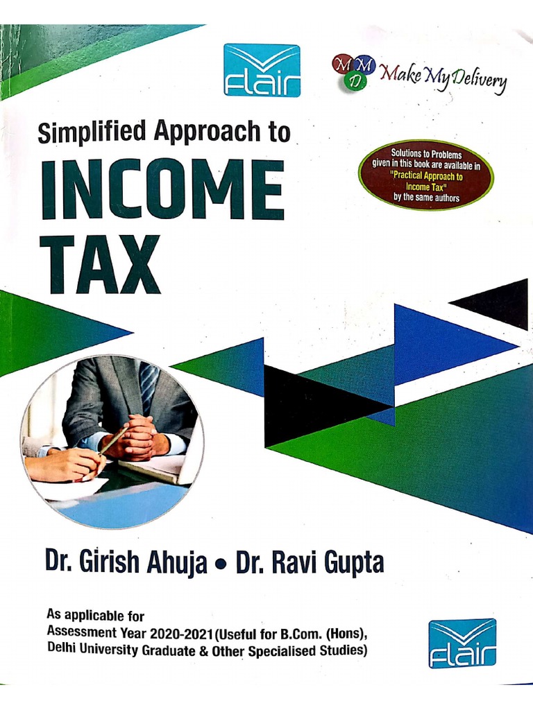 Income Tax by Dr. Girish Ahuja, AY-2020-21 | PDF