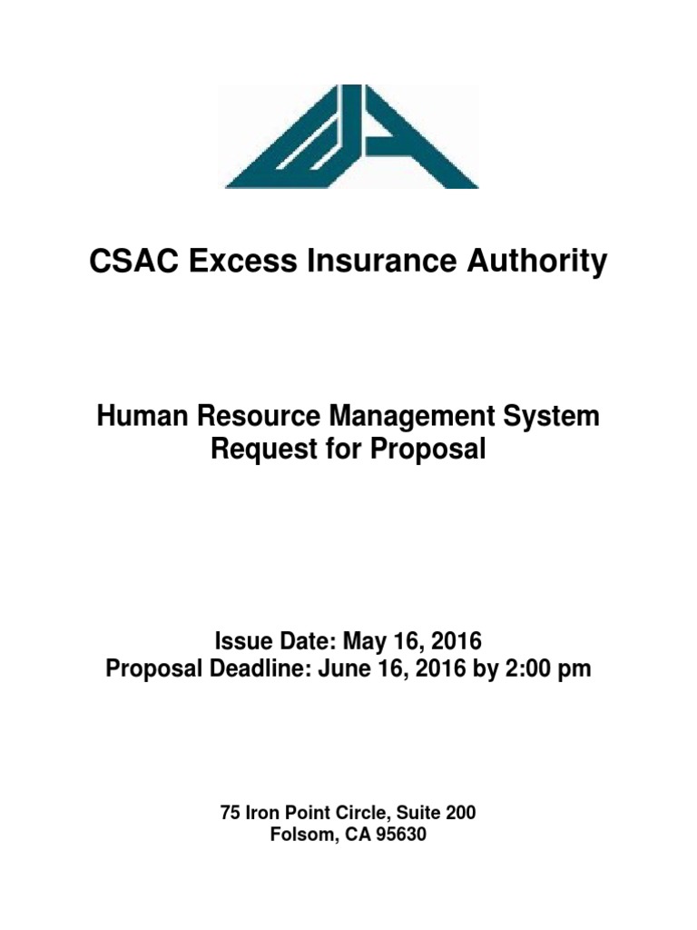 RFP For HRMS System | Download Free PDF | Indemnity | Payroll