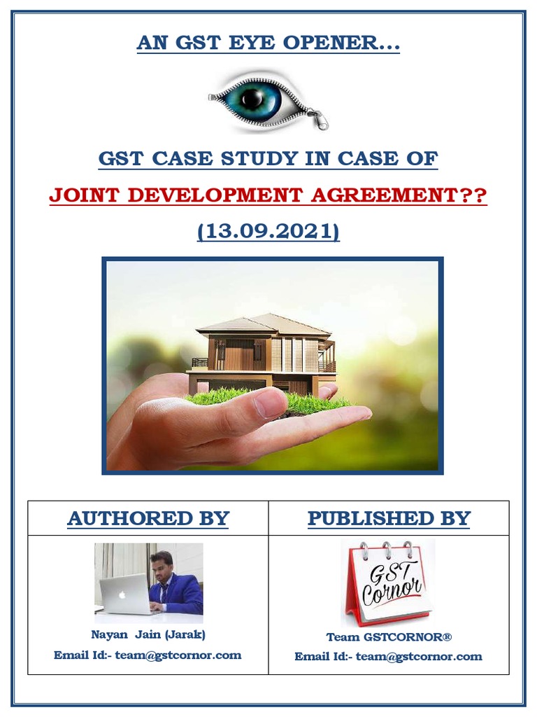 GST Case Study-Jda | PDF | Value Added Tax | Taxes