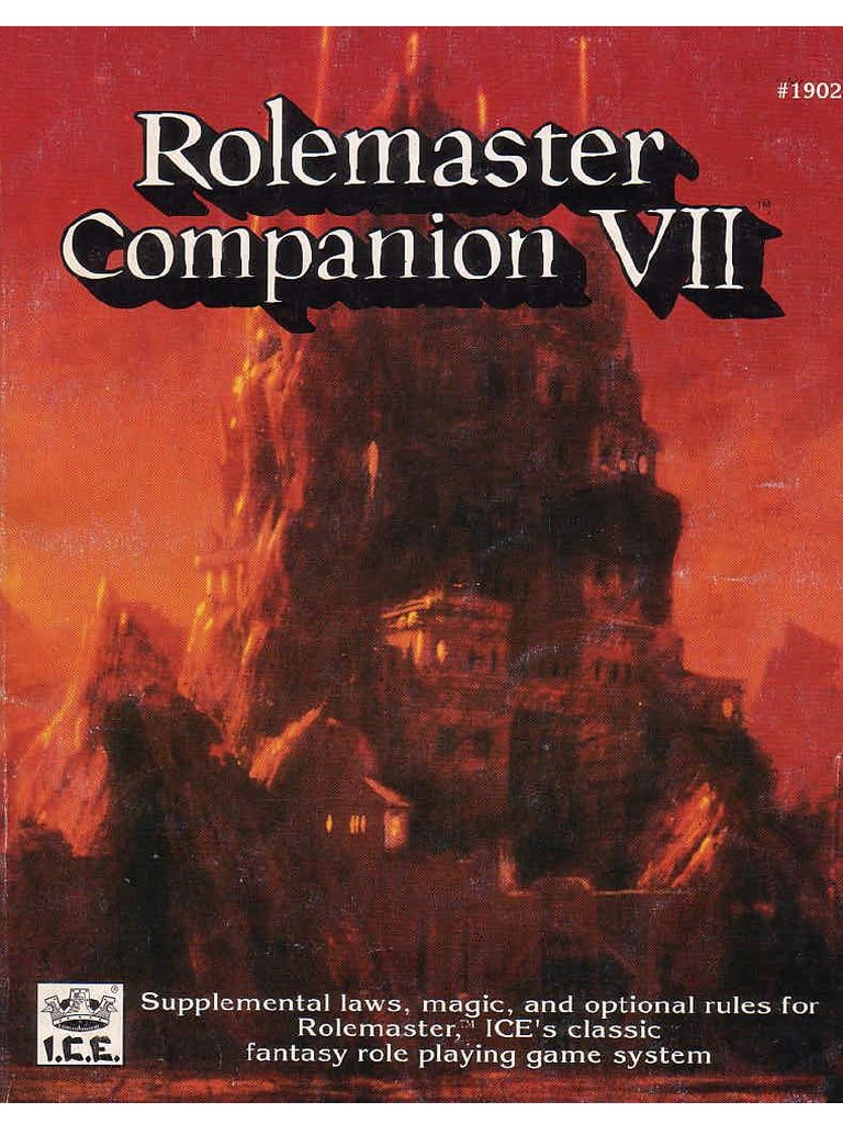 Rolemaster - Companion 7 | PDF