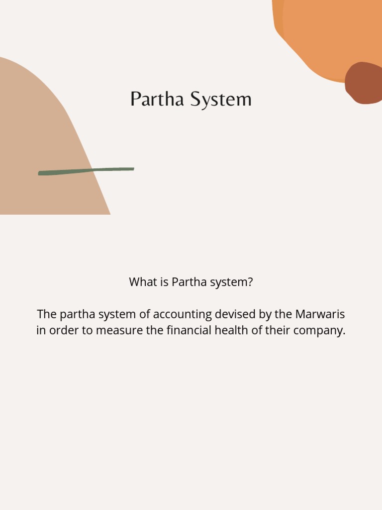 Partha System | PDF