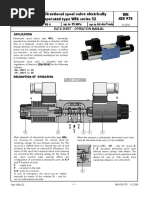 DCV Series VALVES Data Sheet | PDF | Valve | Mechanical Engineering
