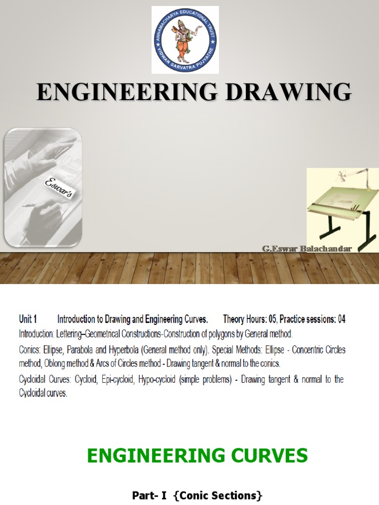 1-5 - CYCLOIDS - Engineering - Drawing Eswar Balachandar | Download ...