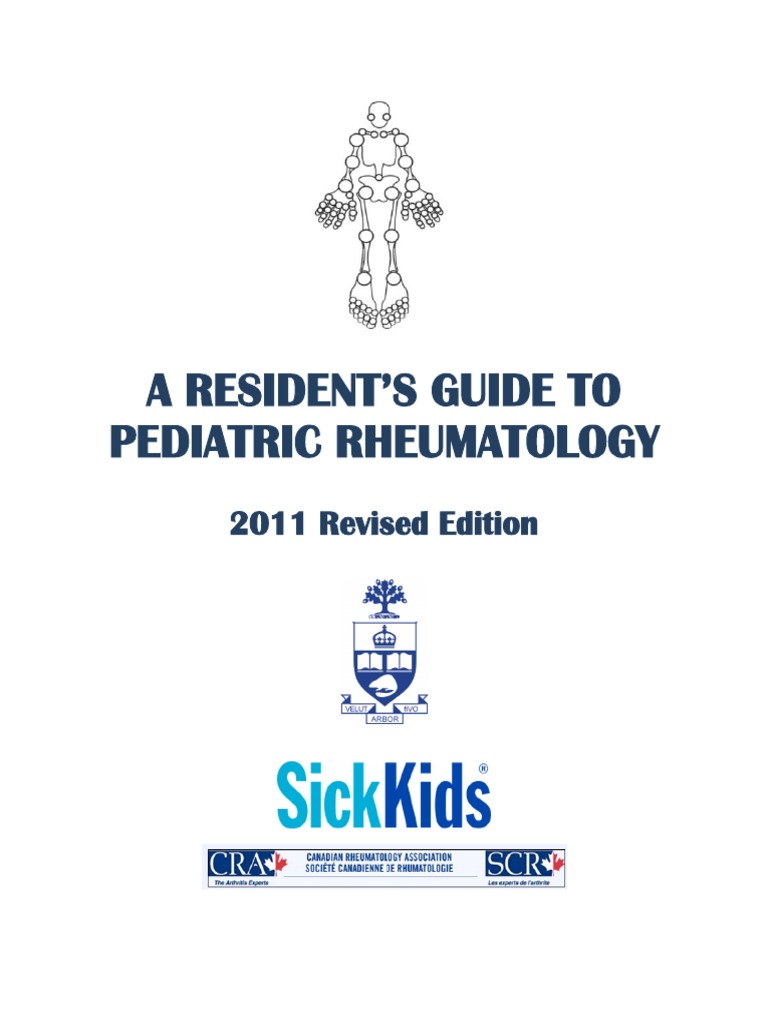 Resident Guide To Pediatric Rheumatology 2011 | PDF | Arthritis ...