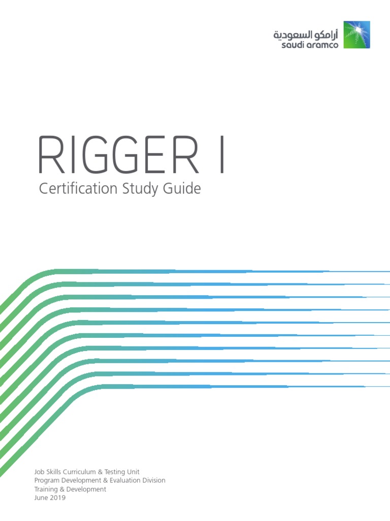 Rigger 1 | PDF | Crane (Machine) | Rope