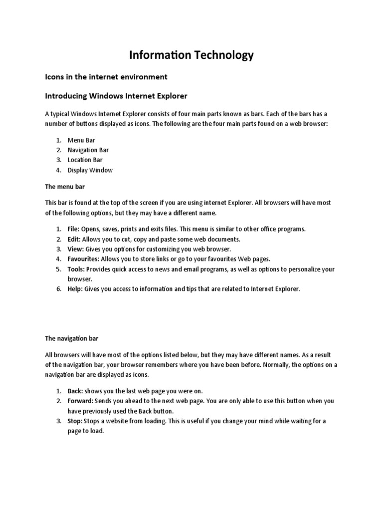 Info JSS2 Eclass Internet Environmment | PDF | World Wide Web ...