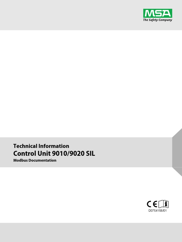 Control Unit 9010/9020 SIL: Technical Information | PDF | Computing | Computer Architecture